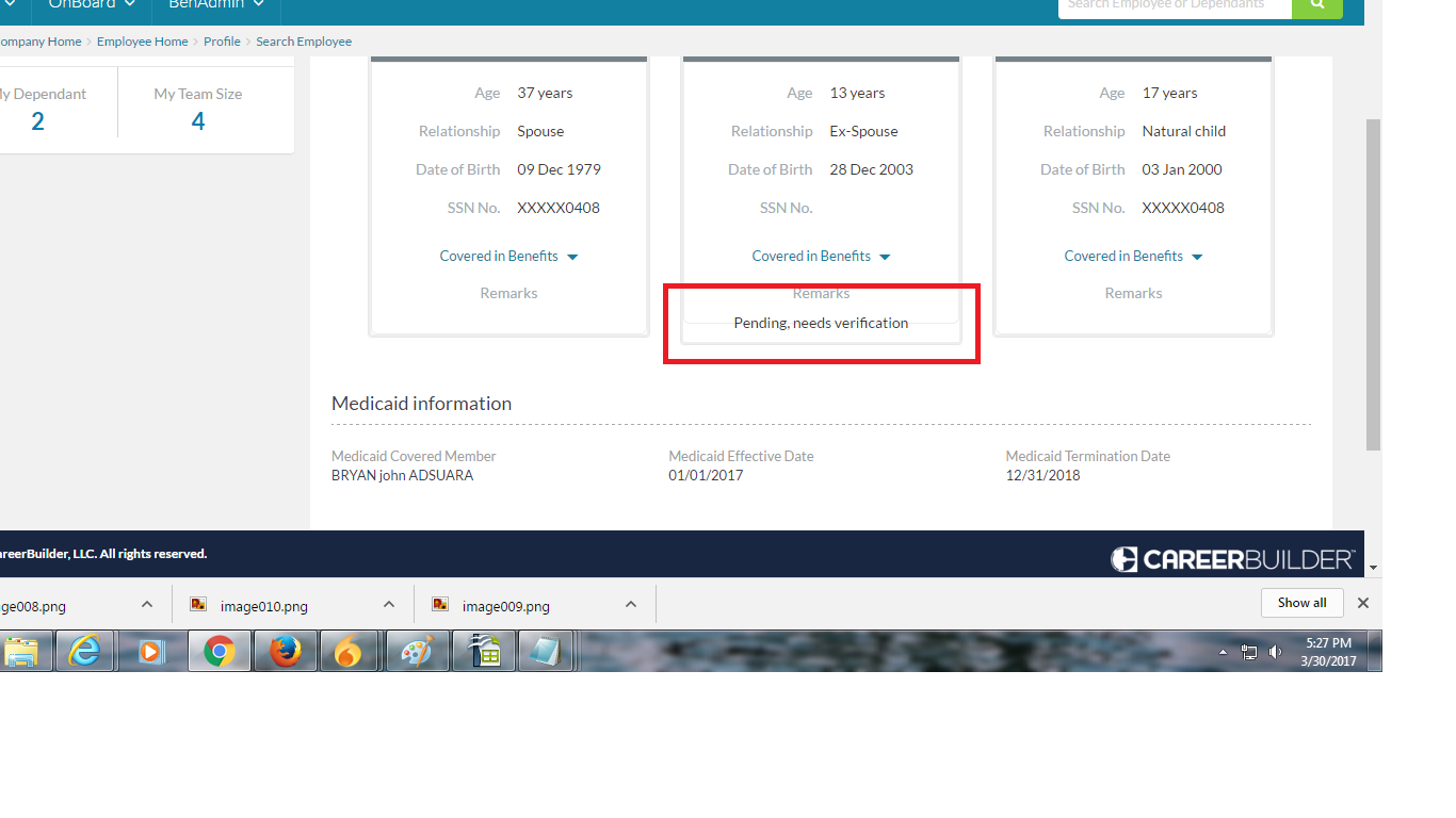 Nf 760 Profile Page Ui Issue For Profile Page Benefits Field Workterra Jira